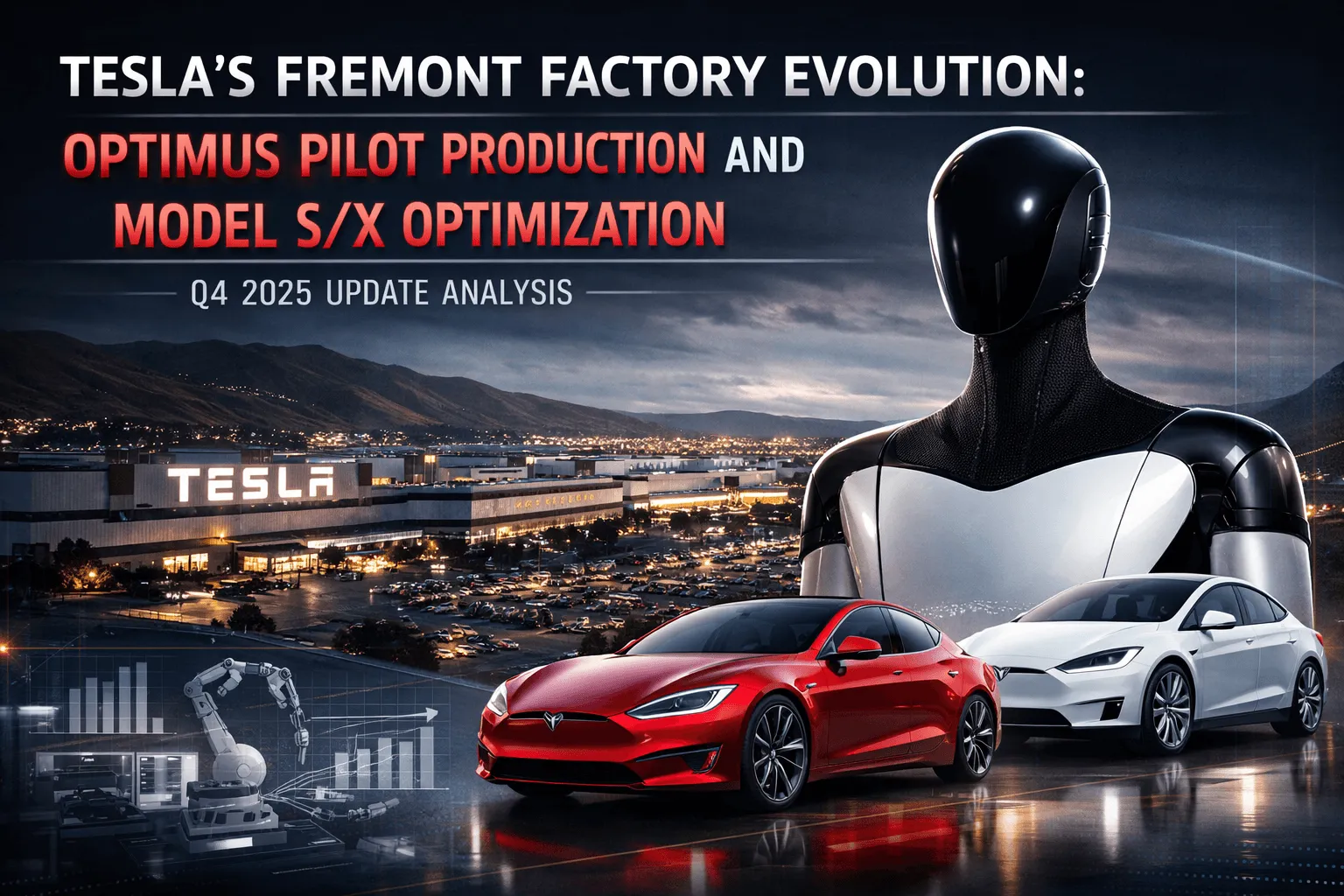 Tesla's Fremont Factory Evolution: Optimus Pilot Production and Model S ...